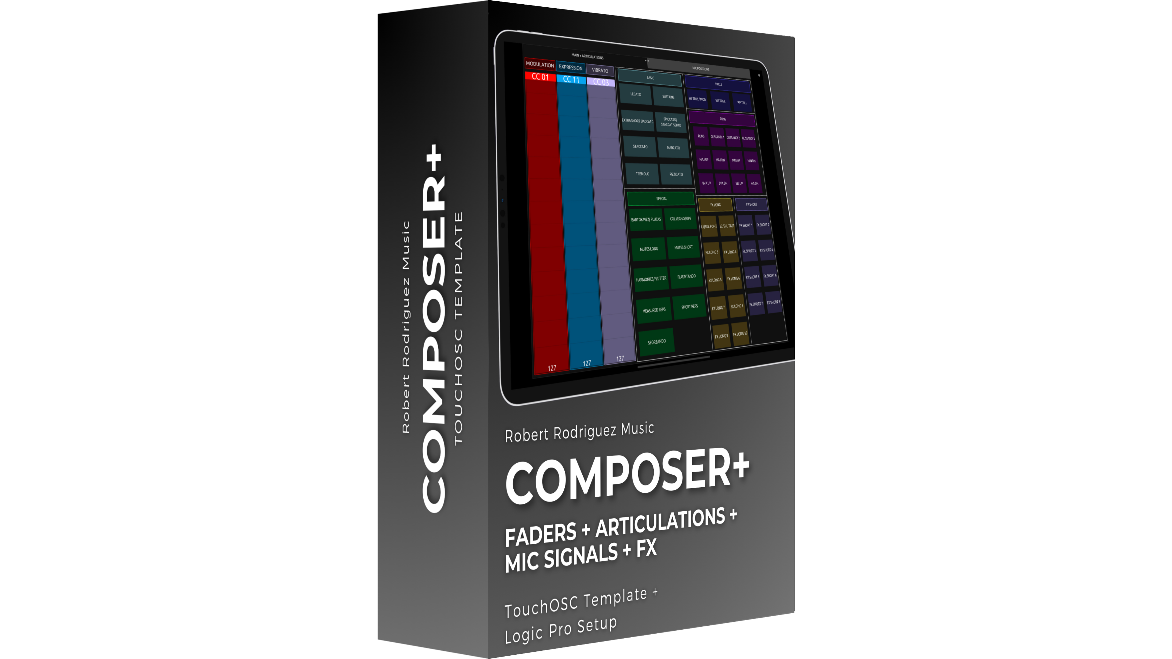 Composer+ Template for TouchOSC